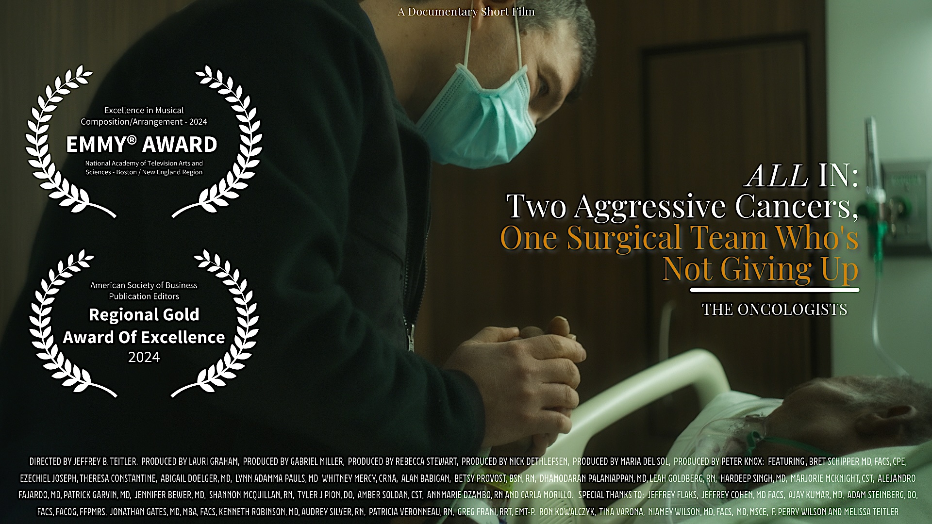 4 Emmy Awards for Jeff Teitler, Hartford HealthCare and Envision Films ...